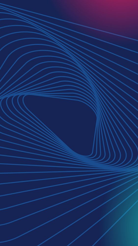 Abstract lines create dynamic depth | Free Photo Illustration - rawpixel