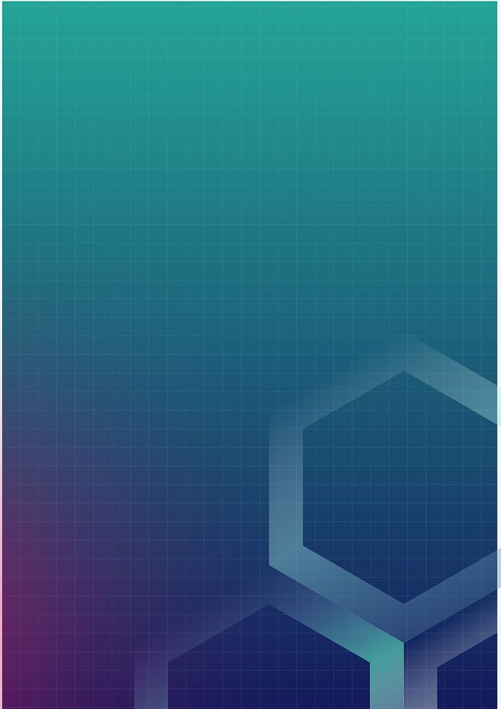 Gradient hexagonal grid gradient background | Free Photo Illustration ...