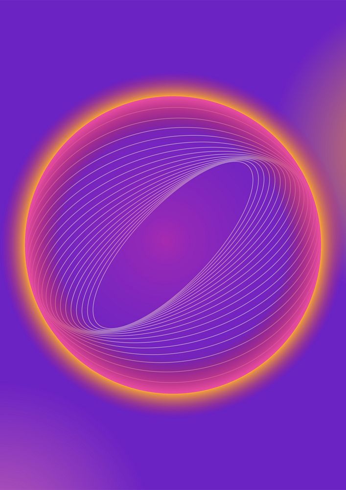 Vibrant abstract circular gradient background | Free Photo Illustration ...