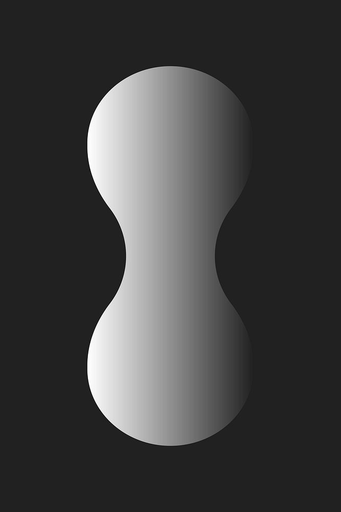 Abstract gradient shape illustration vector | Free Vector - rawpixel