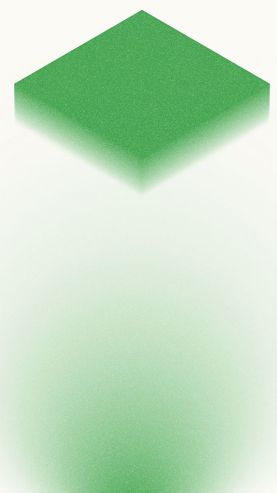 Abstract green cube gradient mobile | Free Photo Illustration - rawpixel