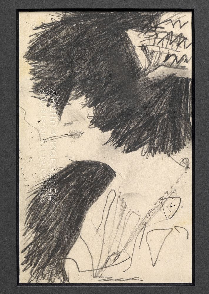 Grete Wolf (1913) drawing high | Free Photo Illustration - rawpixel