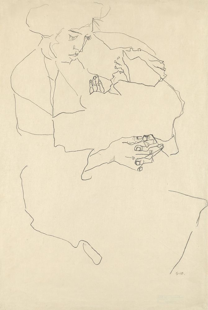 Mutter mit Kind (1910) drawing | Free Photo Illustration - rawpixel