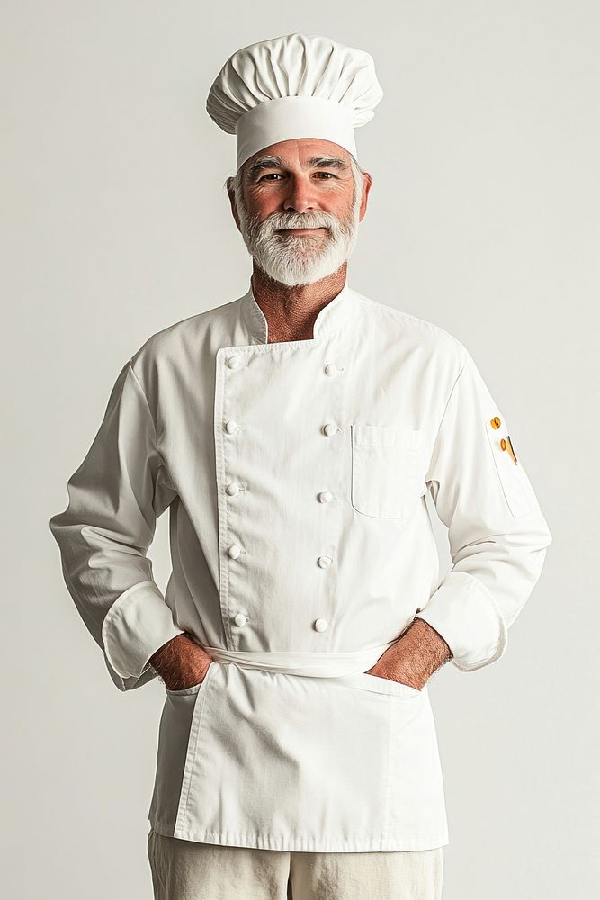 Middle-Aged Chef chef white male. | Free Photo - rawpixel