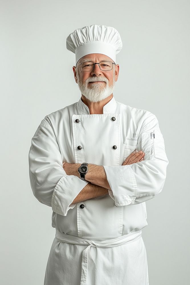 Middle-Aged Chef chef white male. | Free Photo - rawpixel