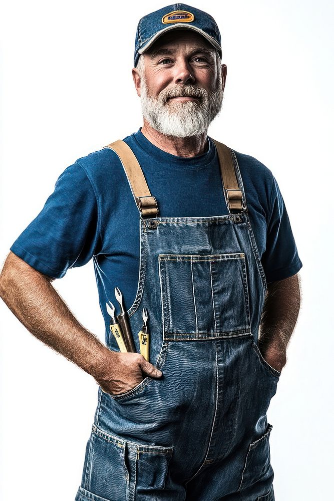 Middle-Aged Mechanic tools overalls worker. | Free Photo - rawpixel