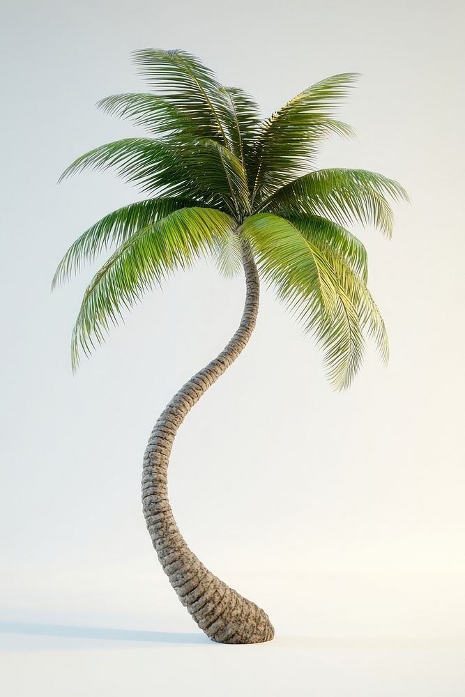 single coconut palm tree background | Free Photo - rawpixel