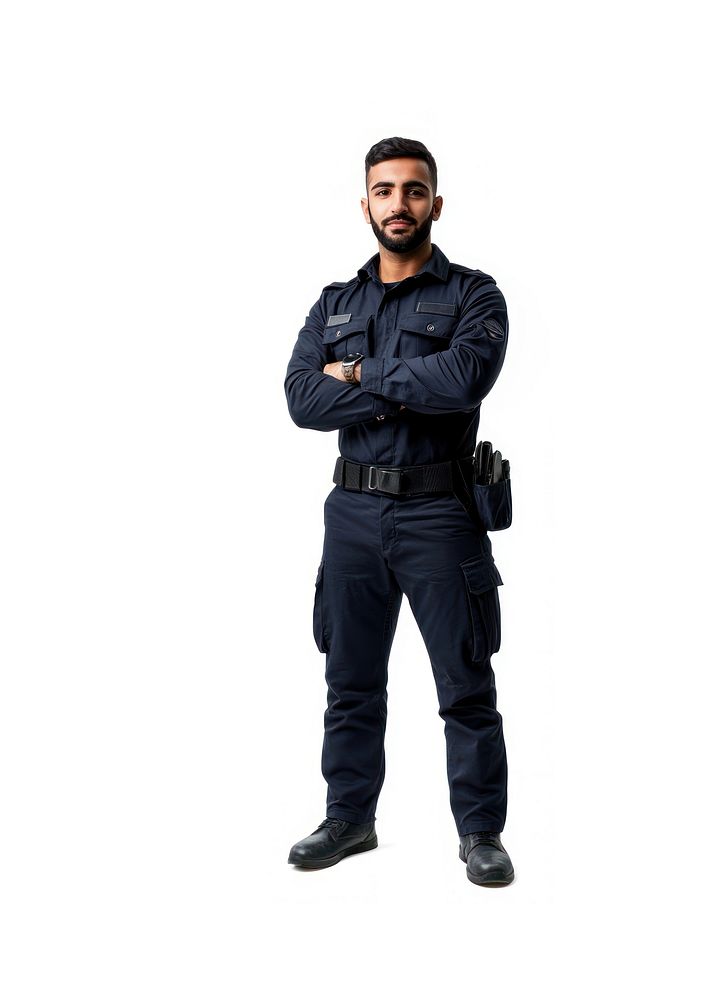 Security guard male standing officer. | Free Photo - rawpixel