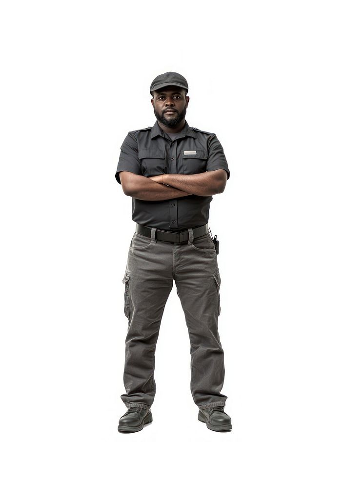 Security guard male full body. | Free Photo - rawpixel