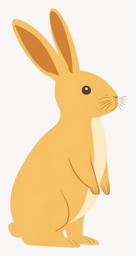 Rabbit illustration animal bunny vector | Free Vector - rawpixel