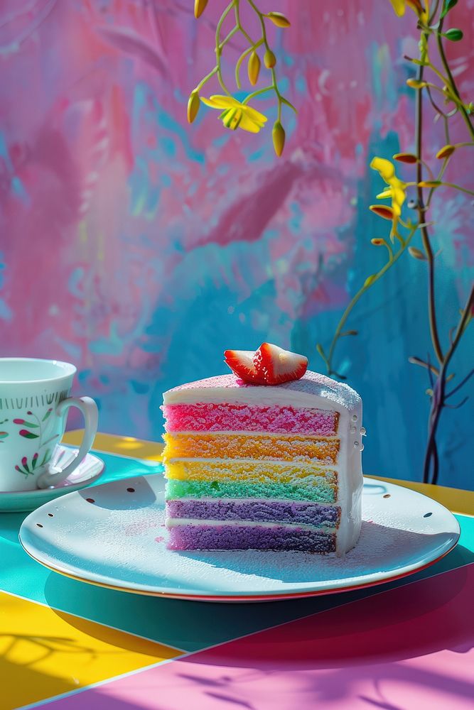 Cake dessert sweets colors. | Free Photo - rawpixel