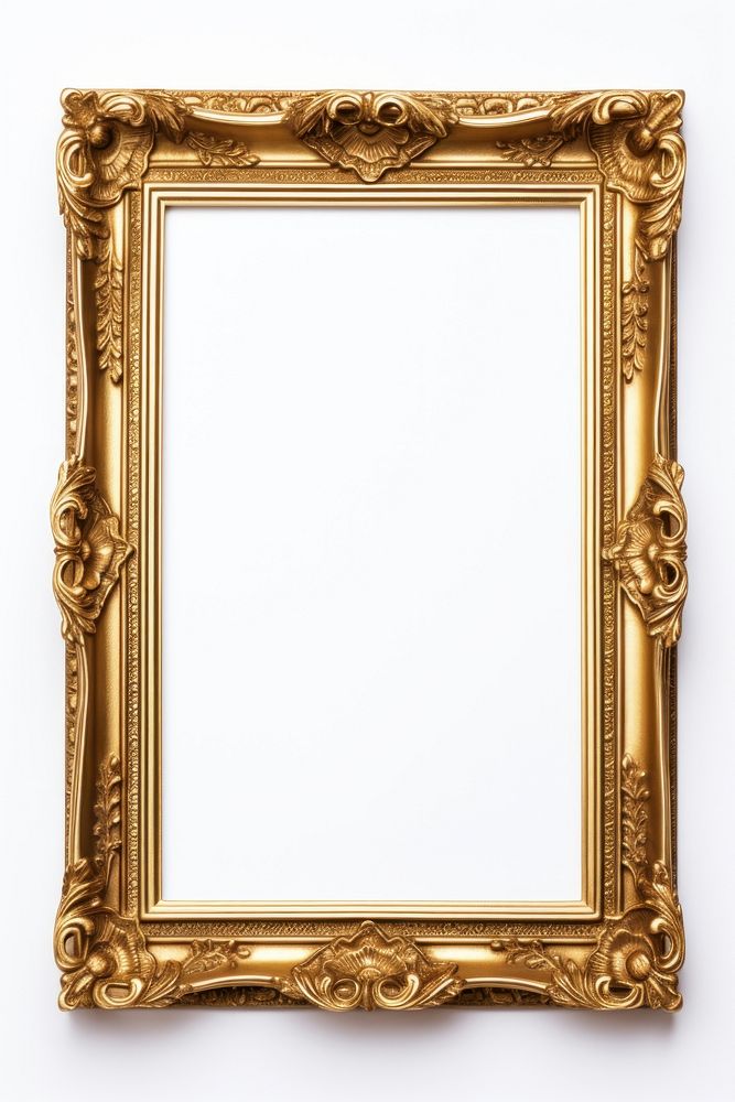 Simple gold frame vintage baroque | Free Photo - rawpixel