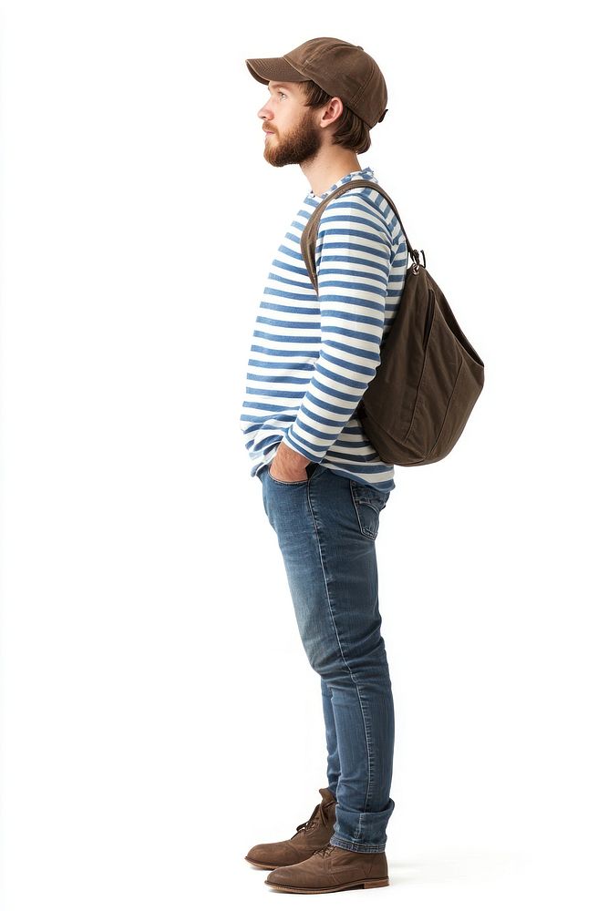 Man standing waiting cap background | Free Photo - rawpixel