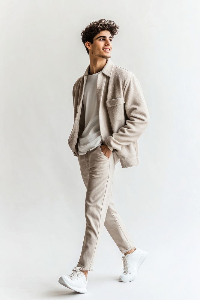 Man walking clothing fashion style. | Free Photo - rawpixel