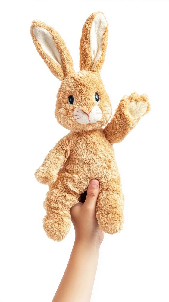 Hand raising rabbit puppet plush | Free Photo - rawpixel