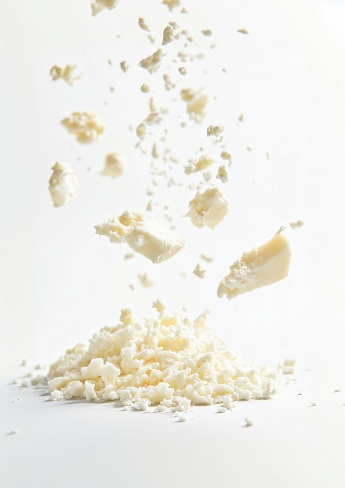 Grated Mozzarella cheese falling background | Free Photo - rawpixel