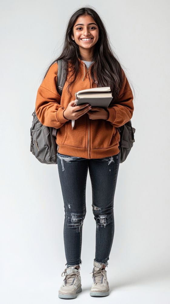 Student clothing standing backpack. | Free Photo - rawpixel