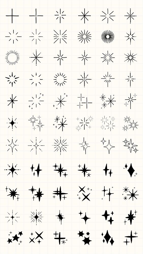 Collection 54 unique starburst icons | Premium Vector Illustration ...