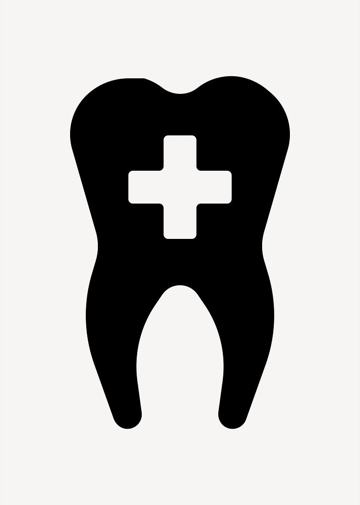 Dental health symbol illustration, UI | Free Photo Illustration - rawpixel