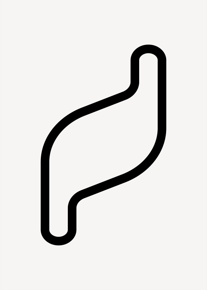 Abstract minimalist line art, UI | Free Vector - rawpixel