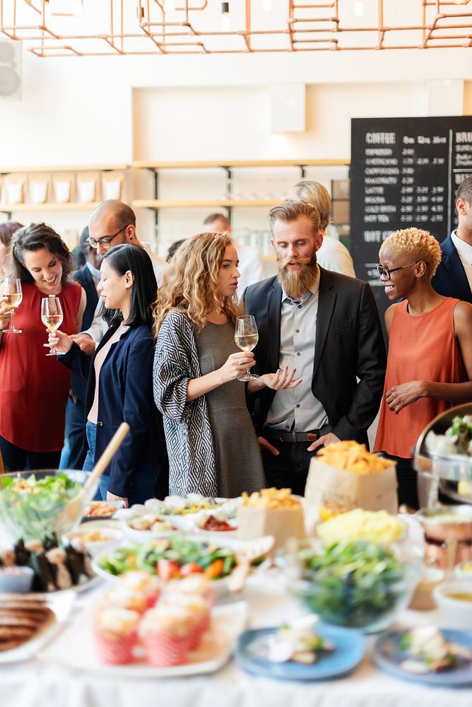 Diverse group social event, enjoying | Free Photo - rawpixel