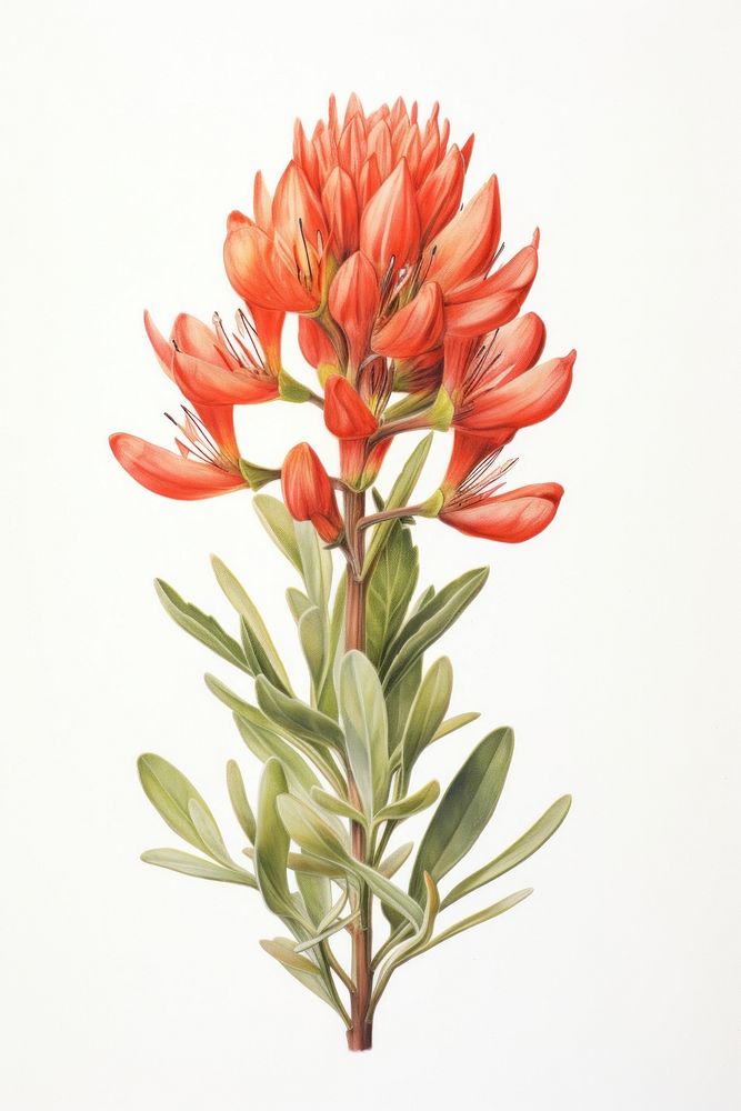 Illustration botanical flowers drawing. | Free Photo Illustration ...