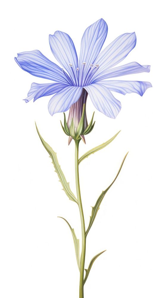 Illustration botanical chicory drawing | Free Photo Illustration - rawpixel