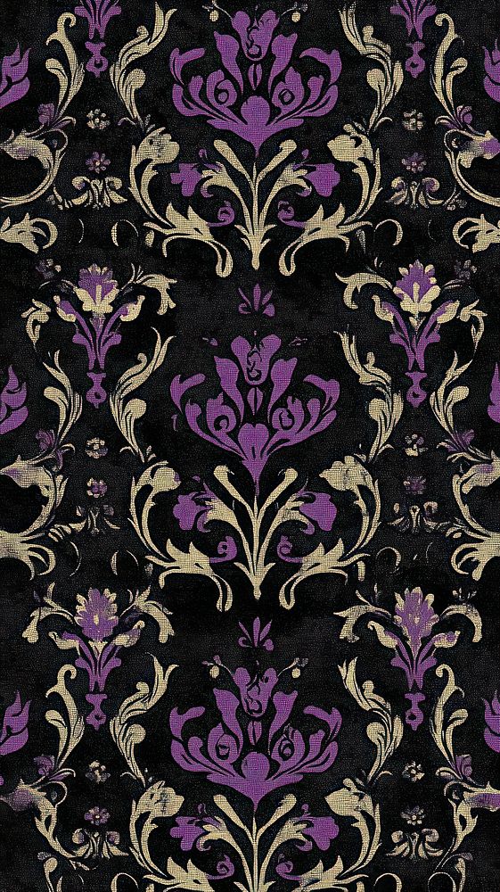 Gothic pattern illustration wallpaper vintage | Free Photo Illustration ...