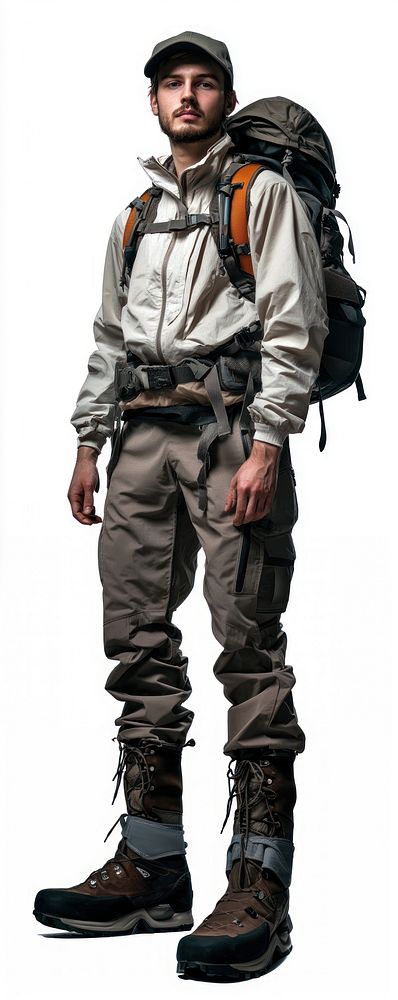 Professional hiker backpack style man. | Free Photo - rawpixel