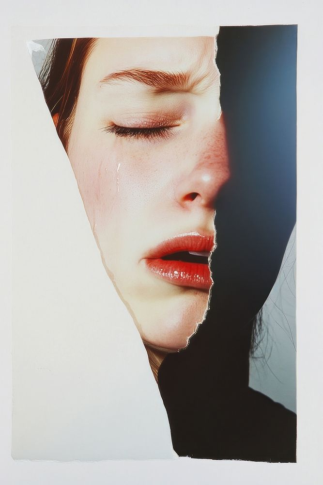 Woman face cry photography portrait | Free Photo - rawpixel