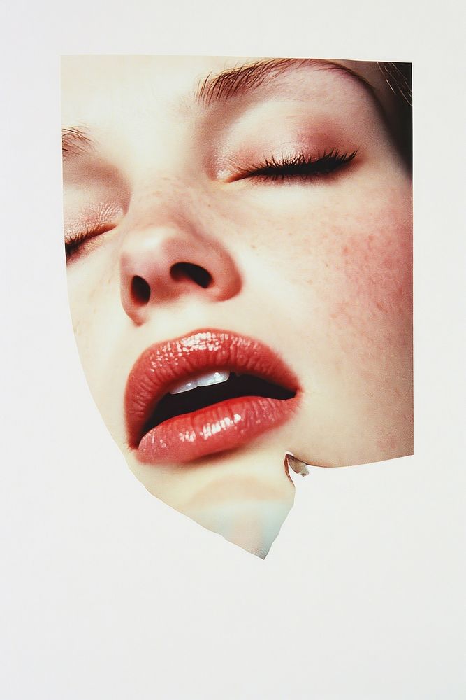 Woman face cry photography lips | Free Photo - rawpixel