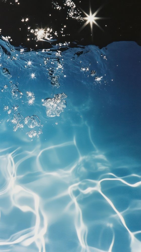 Summer pool water underwater reflection. | Free Photo - rawpixel