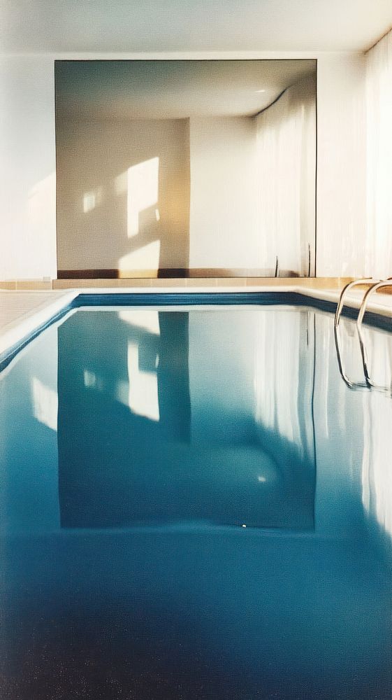 Indoor pool water architecture atmosphere. | Free Photo - rawpixel