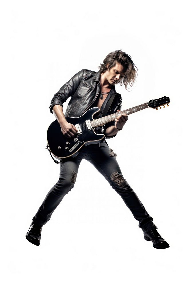 brit rock guitarist playing guitar | Free Photo - rawpixel