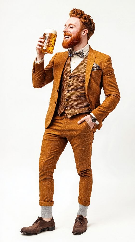 happy tall smart ginger man | Free Photo - rawpixel