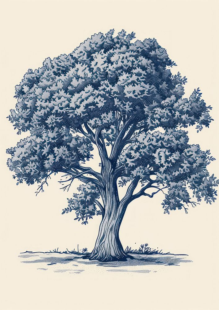 Tree drawing vintage sketch | Free Photo Illustration - rawpixel