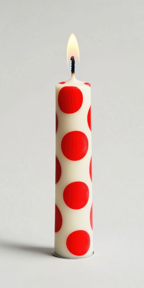 Red dot party candle dots | Free Photo - rawpixel
