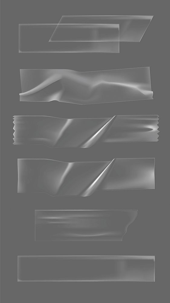 Transparent tape strips gray background | Free Vector - rawpixel