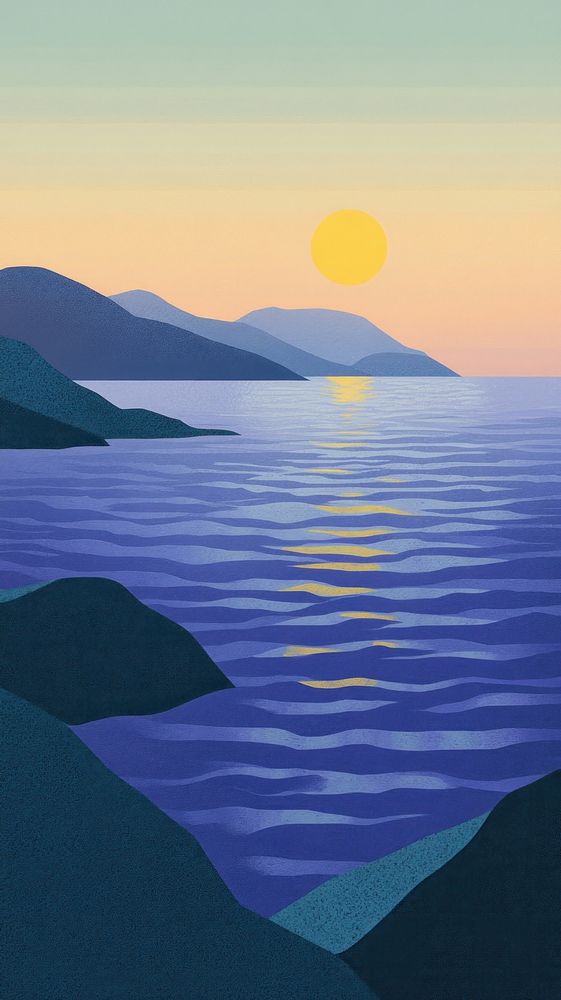 Random background landscape scenery sunset | Free Photo Illustration ...