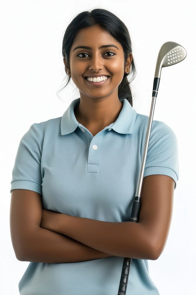 Indian woman golf transparent background | Free Photo - rawpixel