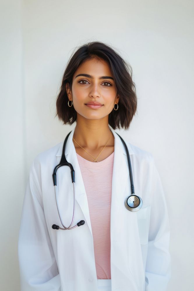 Confident biracial mixed indian doctor | Free Photo - rawpixel
