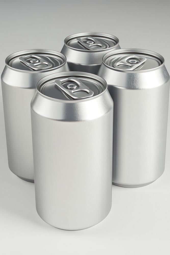 Gray soda can cans containers | Free Photo Illustration - rawpixel
