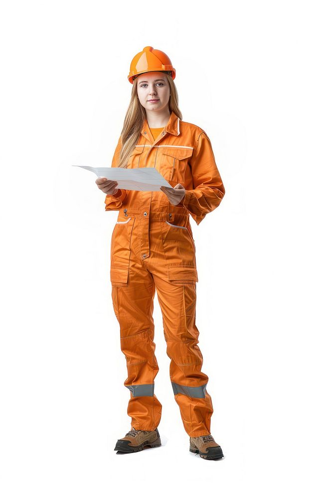 Caucasian female architecture uniform helmet | Free Photo - rawpixel