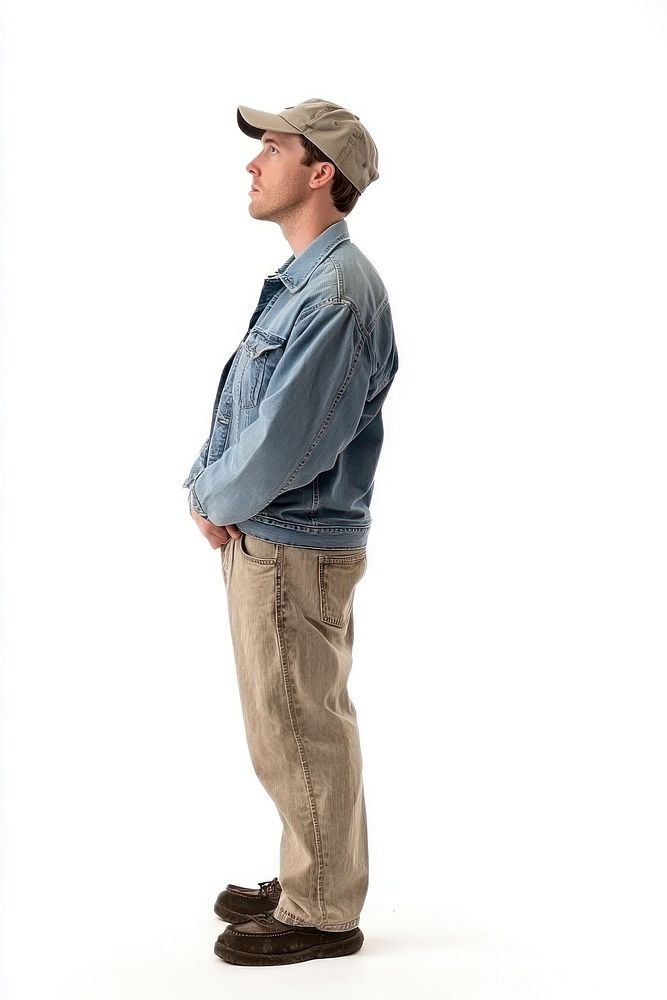 Man standing waiting background clothing | Free Photo - rawpixel
