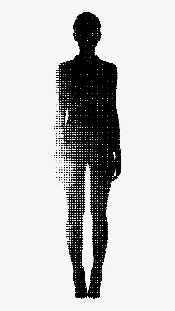 simple full body female human | Free Vector - rawpixel