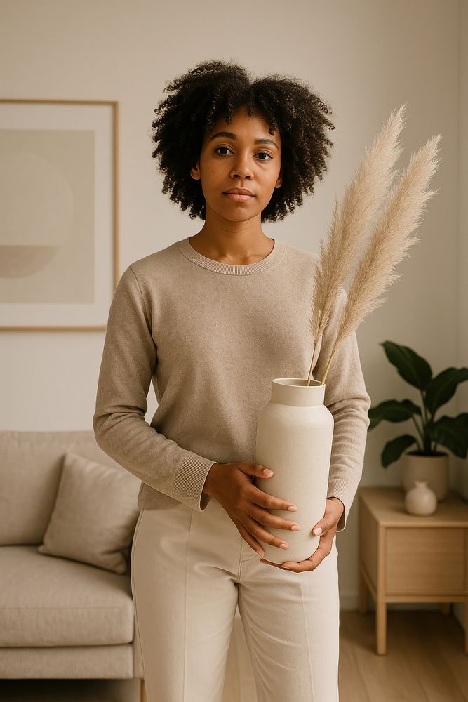 Elegant modern home decor portrait | Free Photo - rawpixel