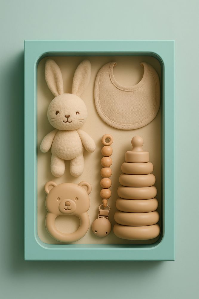 Adorable baby toy collection. | Free Photo Illustration - rawpixel
