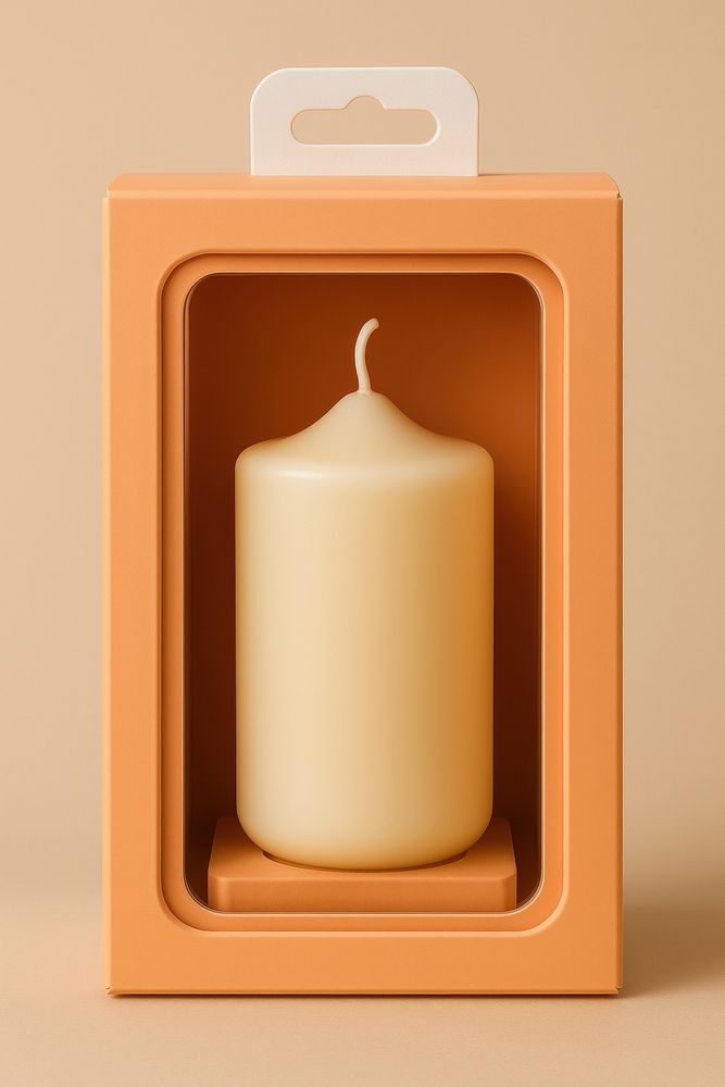 Elegant candle packaging design | Free Photo Illustration - rawpixel