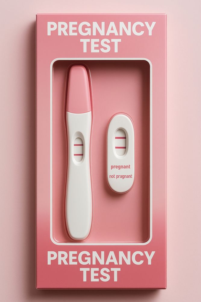 Pregnancy test kit packaging. | Free Photo - rawpixel