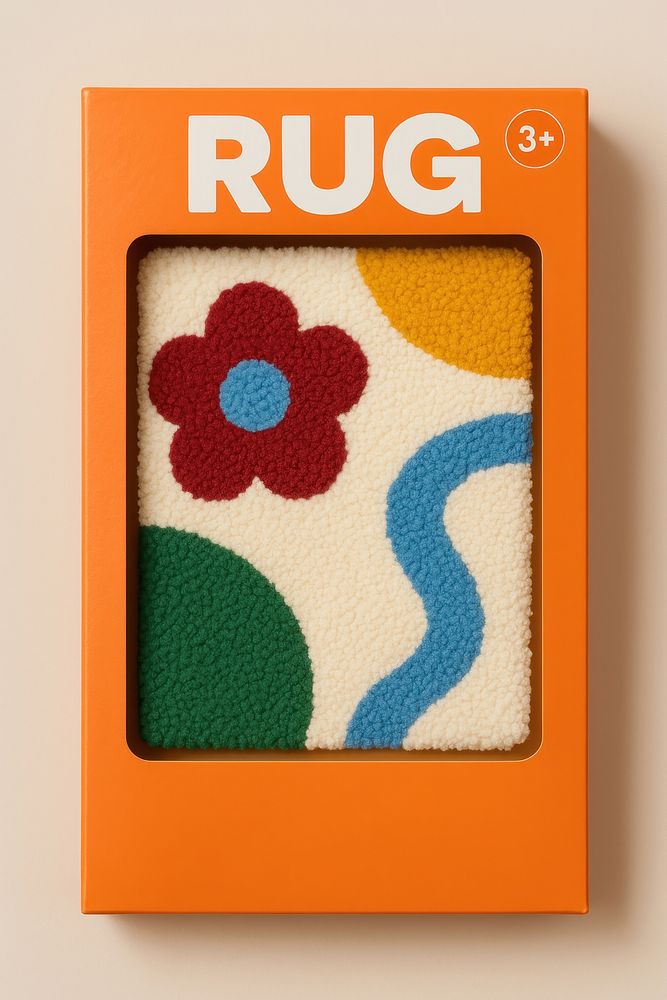 Colorful playful rug design | Free Photo - rawpixel